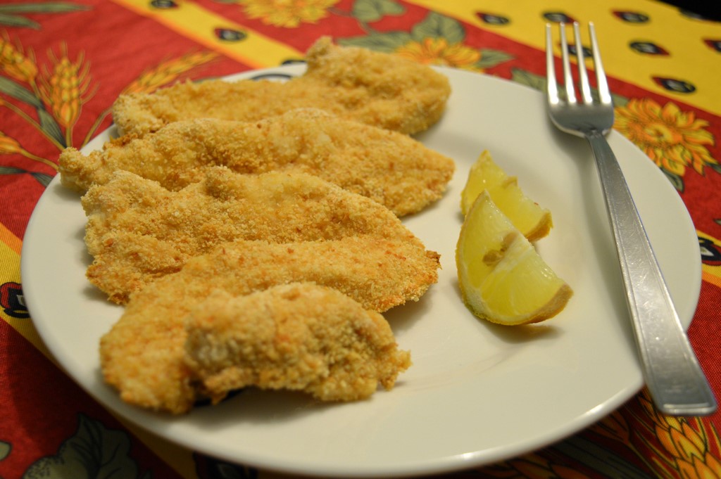 Petto di pollo panato light - Ilaria Zizza