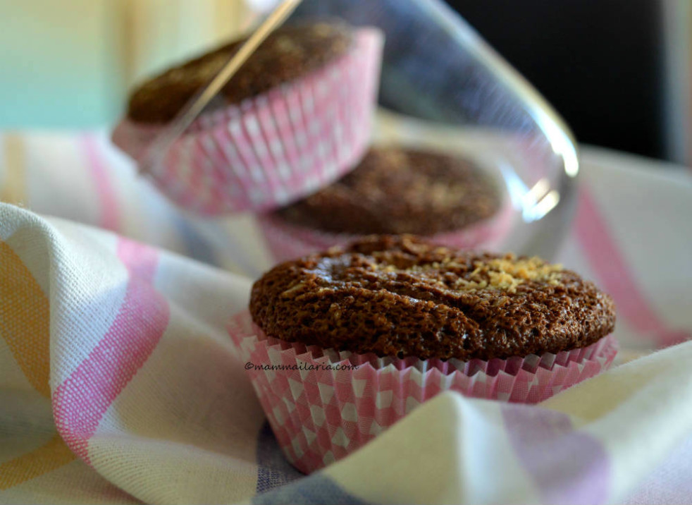 Tortini cocco e cacao - Ilaria Zizza