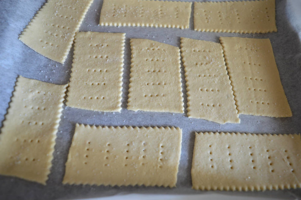Crackers fatti in casa - Ilaria Zizza